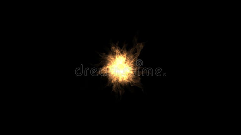Fire Flame Explosion for Intro, Design Elements, Flames and Sparks ...