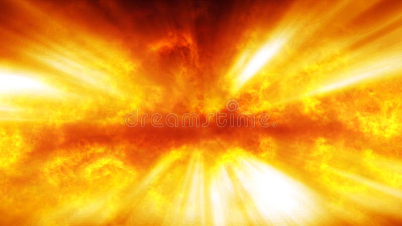 Fire Flame Explosion in Space Stock Photo - Image of bright, energy ...