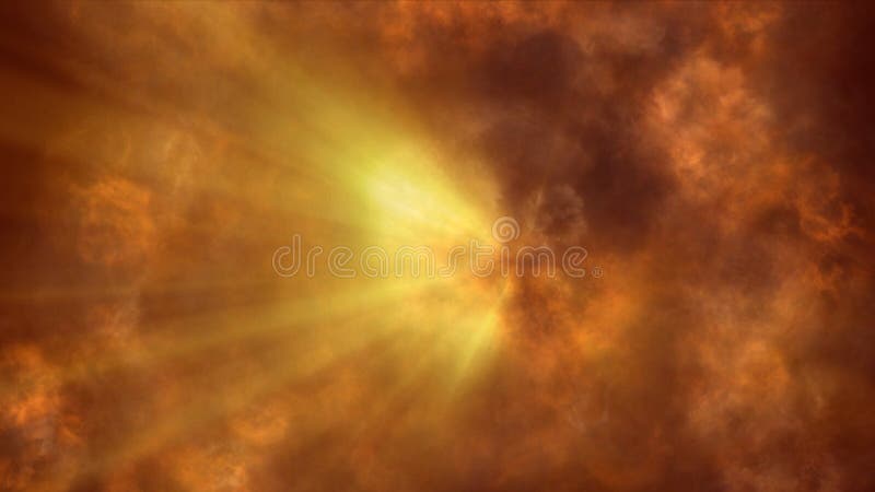 Fire Flame Explosion in Space Stock Illustration - Illustration of ...