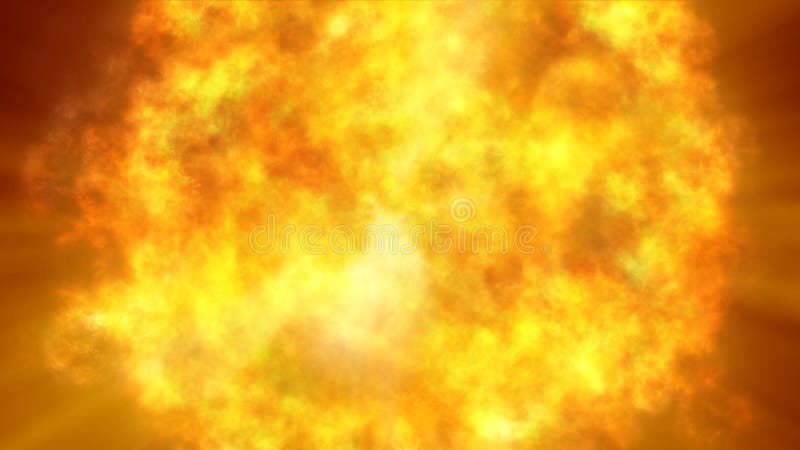 Fire Flame Explosion in Space Stock Illustration - Illustration of ...
