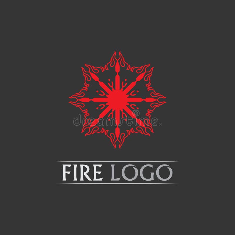 Fire Flame, Fire Llogo, Power Illustration and Icon Vector Fire and ...