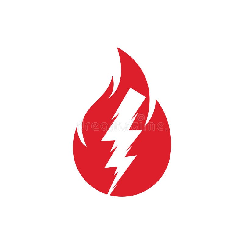 Lightning Bolt And Fire