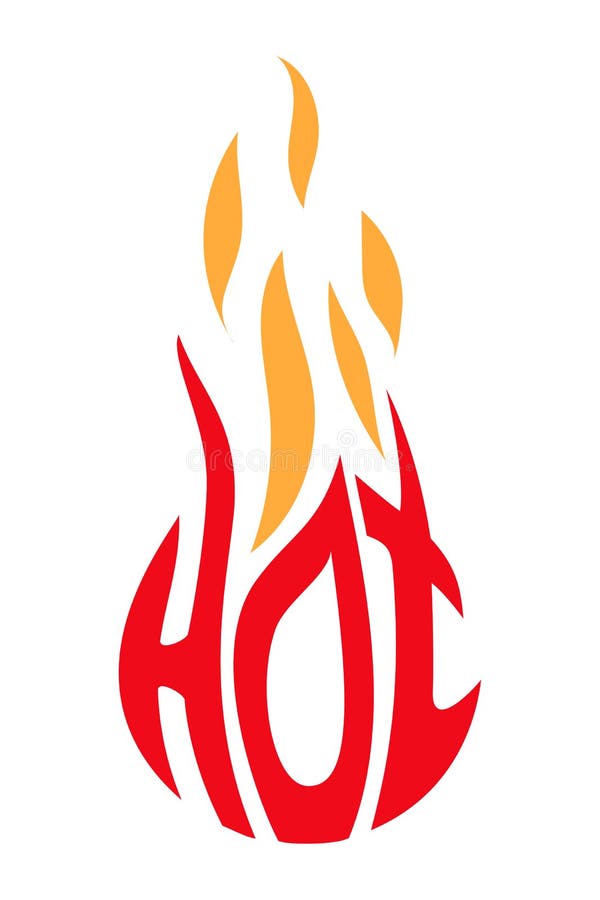 Flame Hot Sale Labels. Burning Discount Stickers, Different Shapes ...