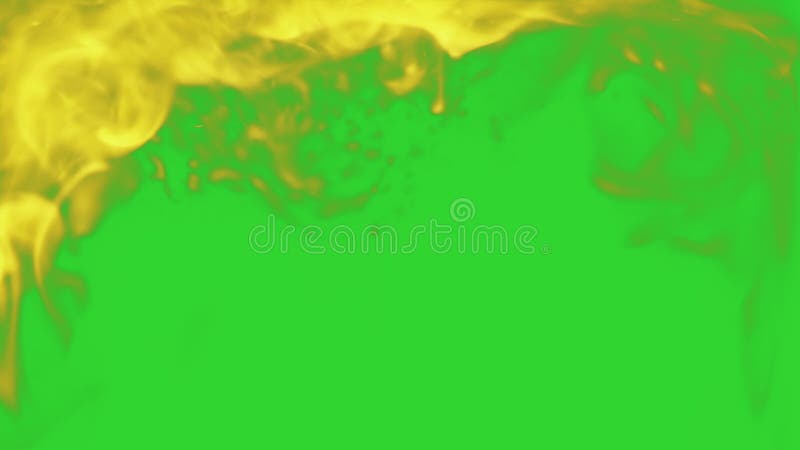 Fire Flame on Green Screen VFX Stock Video - Video of blazing, smoke ...