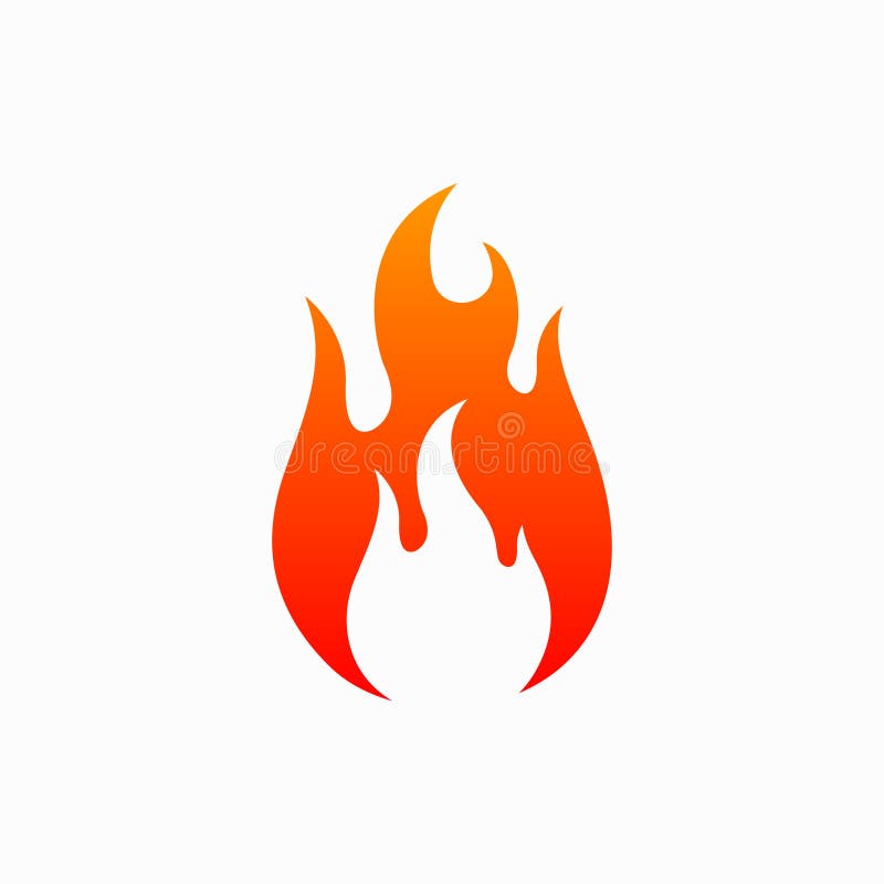 Fire Flame Icon Editable Vector Design, Gradient Color Flame Icon ...