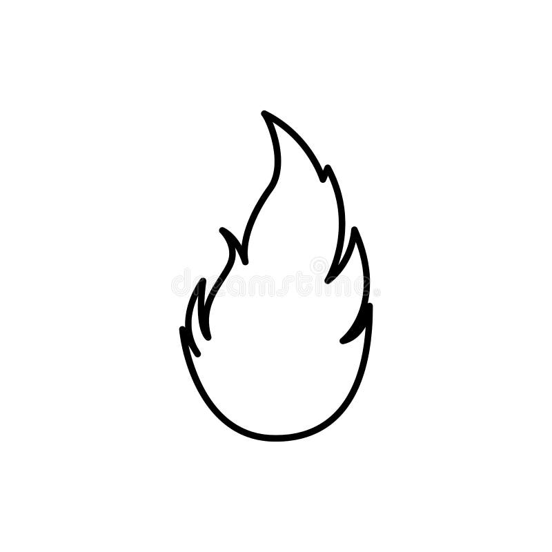 Fire, Flame Icon. Element of Fire for Mobile Concept and Web Apps Icon ...