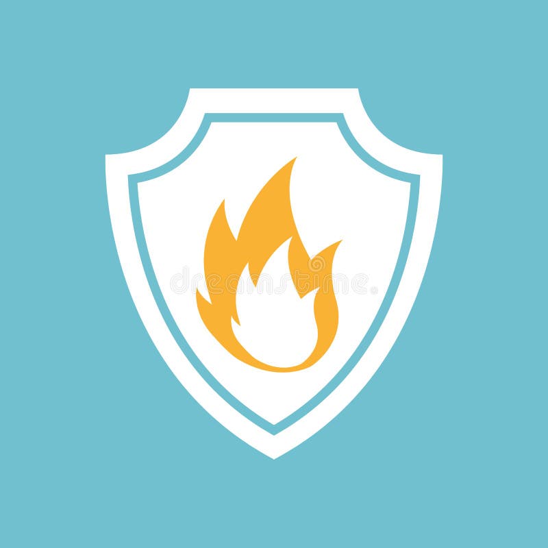 Fire flame icon stock illustration. Illustration of clipart - 79483097