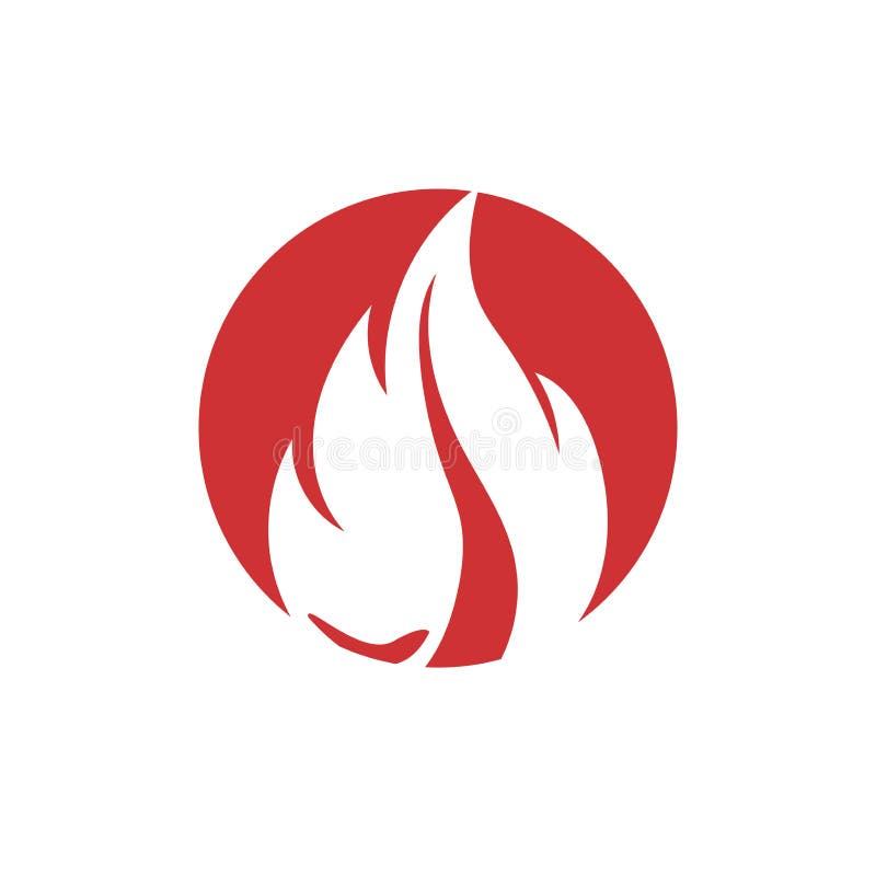 Oil Droplet Fire Energy Logo Design Vector Template. Petroleum Fuel ...