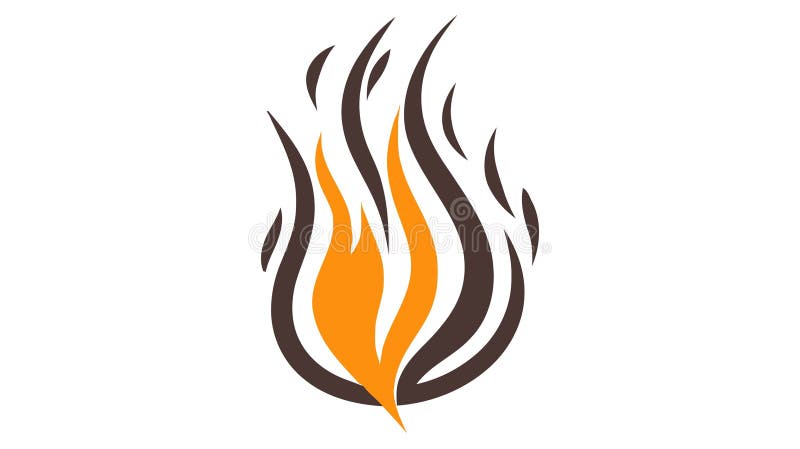 Fire Flame Logo Design Vector Template Droplet Shape. Red Drop Logotype ...