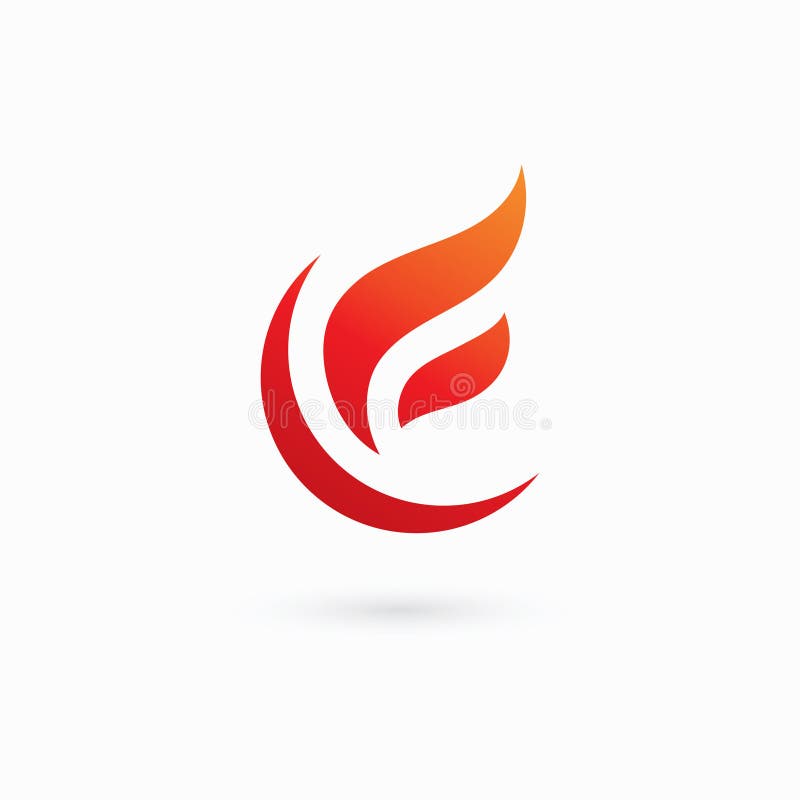 Fire Flame Logo Template Vector, Oil Gas Energy Logo Concept Stock ...
