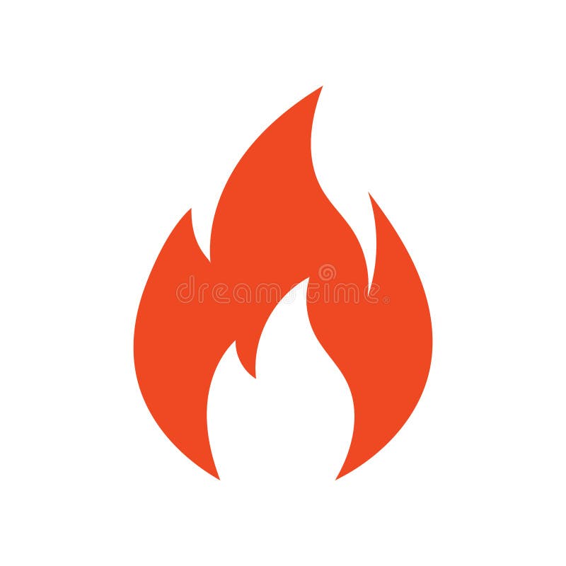 Fire Flame Logo Vector Illustration Design Template. Vector Fire Flames ...