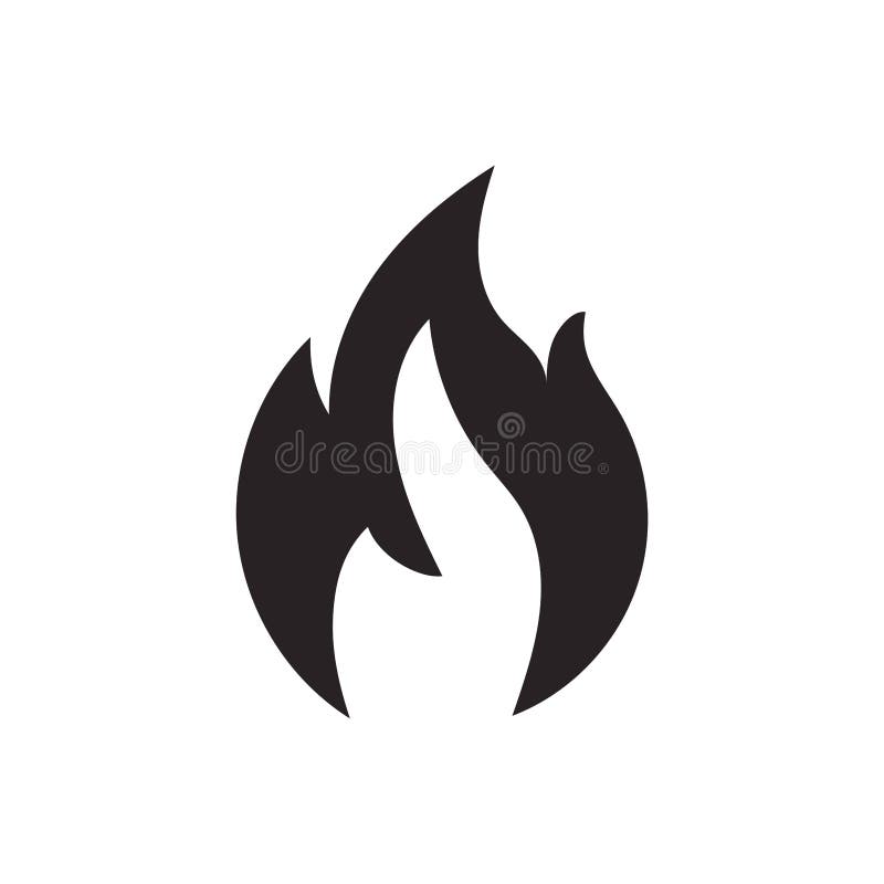 Fire Flame Logo Vector Illustration Design Template. Vector Fire Flames ...