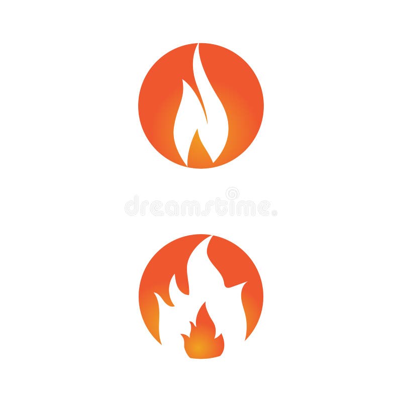 Fire Flame Logo Vector, Oil, Gas and Energy Logo Concept Stock Vector ...