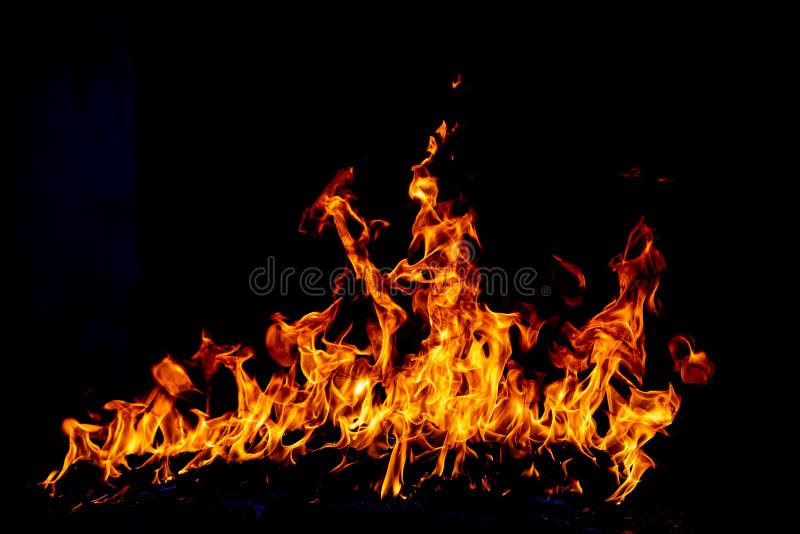 Fire Flame Motion Pattern Abstract Texture. Burning Fire, Flame Overlay ...