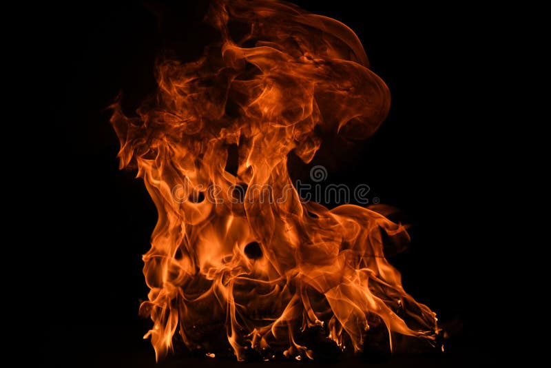 Fire Flame Motion Pattern Abstract Texture. Burning Fire, Flame Overlay ...