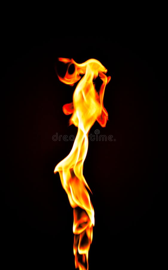 Fire stock photo. Image of contrast, woman, open, flame - 56128318