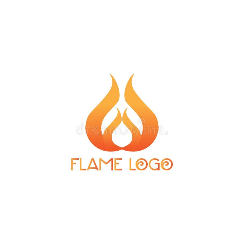 Fire tech vector logo stock vector. Illustration of symbol - 141051414