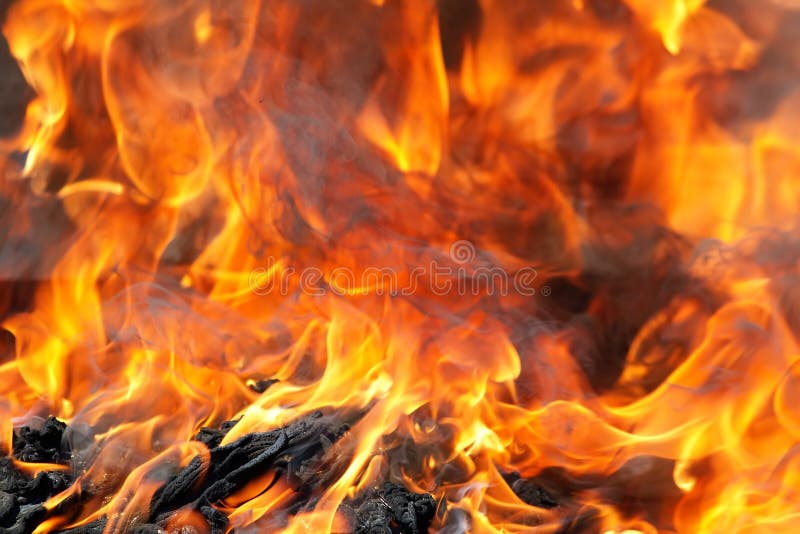Fire flame smoke burning stock photo. Image of burning - 19194892