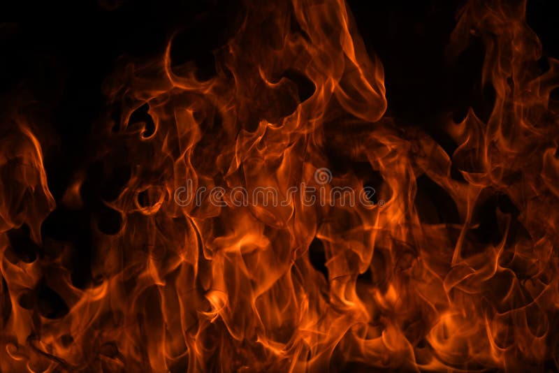 Fire Flame Texture for Banner Background. Burn Abstract Lights. Burning ...