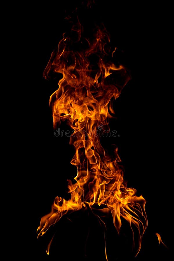 Fire Flame Texture for Banner Background. Burn Abstract Lights. Burning ...