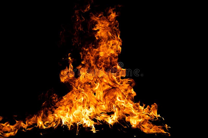 Fire Flame Texture for Banner Background. Burn Abstract Lights. Burning ...