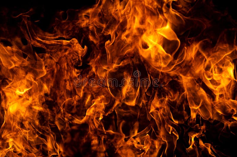 Fire Flame Texture for Banner Background. Burn Abstract Lights. Burning ...