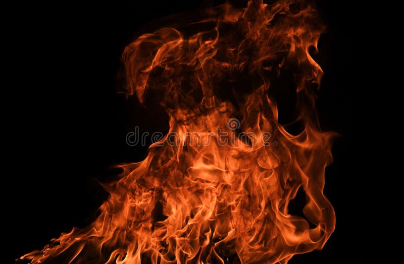 Fire Flame Texture for Banner Background. Burn Abstract Lights. Burning ...