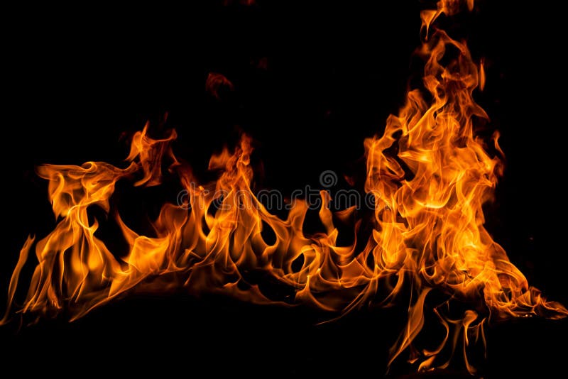 Fire Flame Texture for Banner Background. Burning Fire Lights. Burning ...