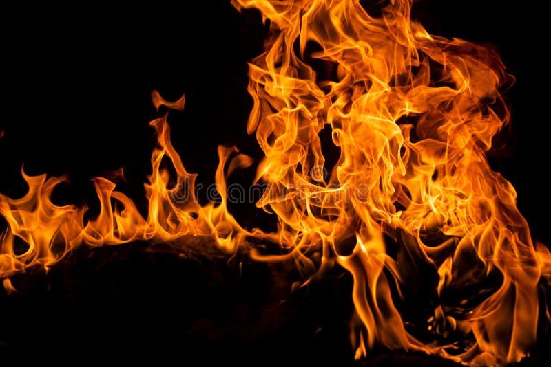 Fire Flame Texture for Banner Background. Burning Fire Lights. Burning ...