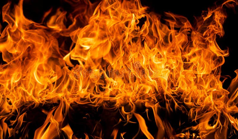 Fire Flame Texture for Banner Background. Burning Fire Lights. Burning ...