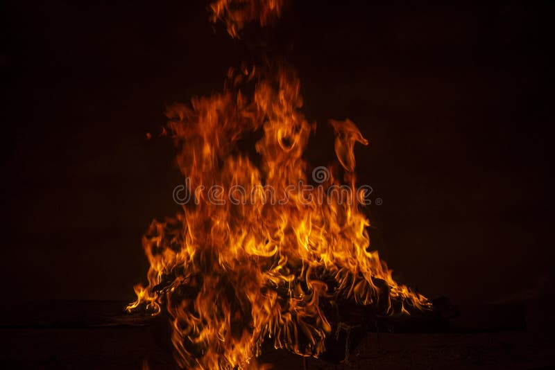 Fire Flame Texture for Banner Background. Burning Fire Lights. Burning ...