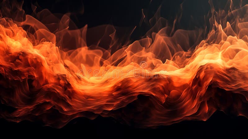 Fire Flame Texture. Blaze Flames Background for Banner, Generative AI ...