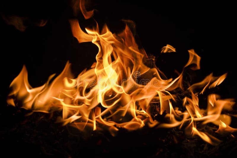 Background with Burning Candle Stock Photo - Image of golden, love ...