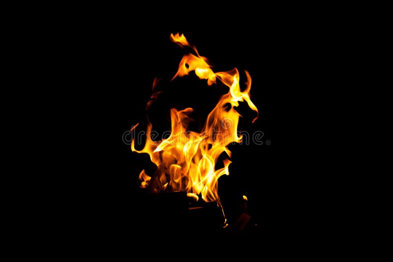 Fire Flame Texture. Burning Material Backdrop. Burn Effect Pattern ...
