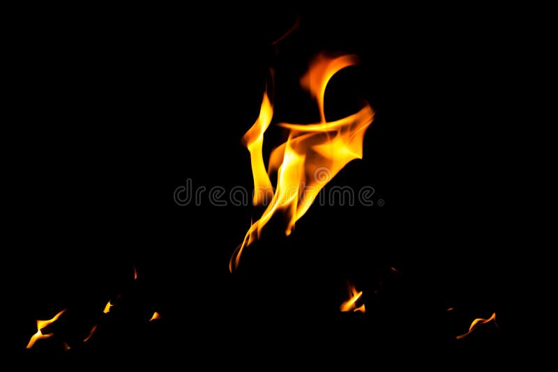 Fire Flame Texture. Burning Material Backdrop. Burn Effect Pattern ...