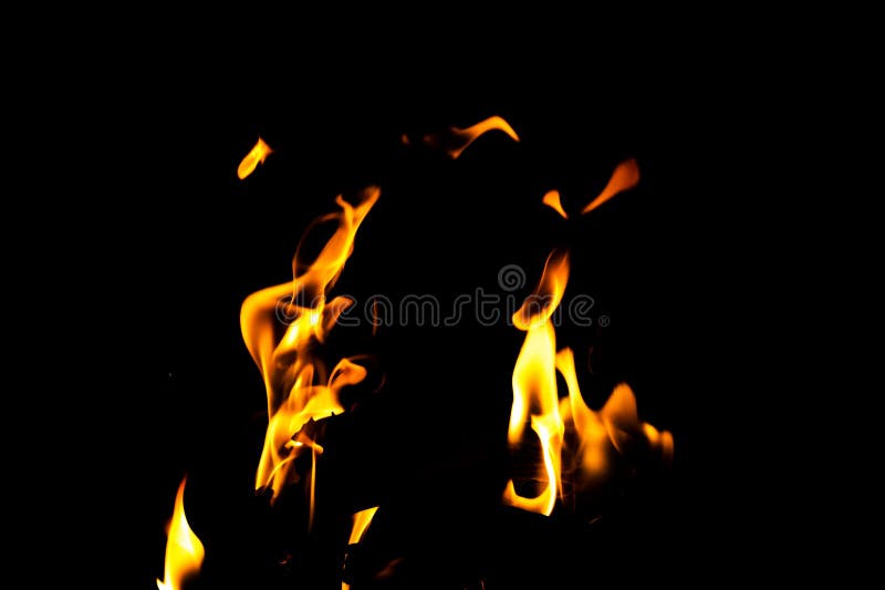 Fire Flame Texture. Burning Material Backdrop. Burn Effect Pattern ...