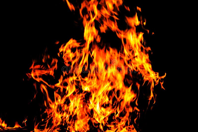 Fire Flame Texture. Burning Material Backdrop. Burn Effect Pattern ...