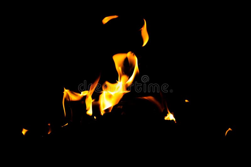 Fire Flame Texture. Burning Material Backdrop. Burn Effect Pattern ...