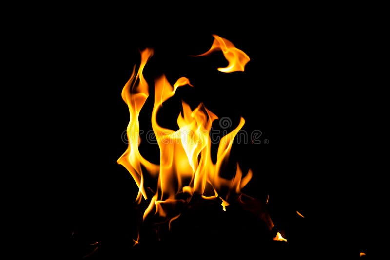 Fire Flame Texture. Burning Material Backdrop. Burn Effect Pattern ...