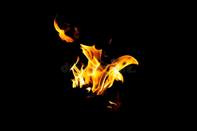 Fire Flame Texture. Burning Material Backdrop. Burn Effect Pattern ...