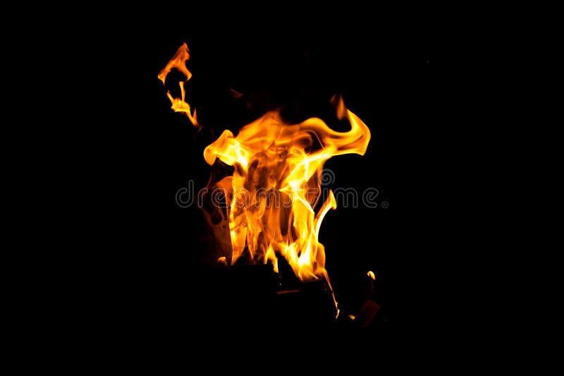 Fire Flame Texture. Burning Material Backdrop. Burn Effect Pattern ...