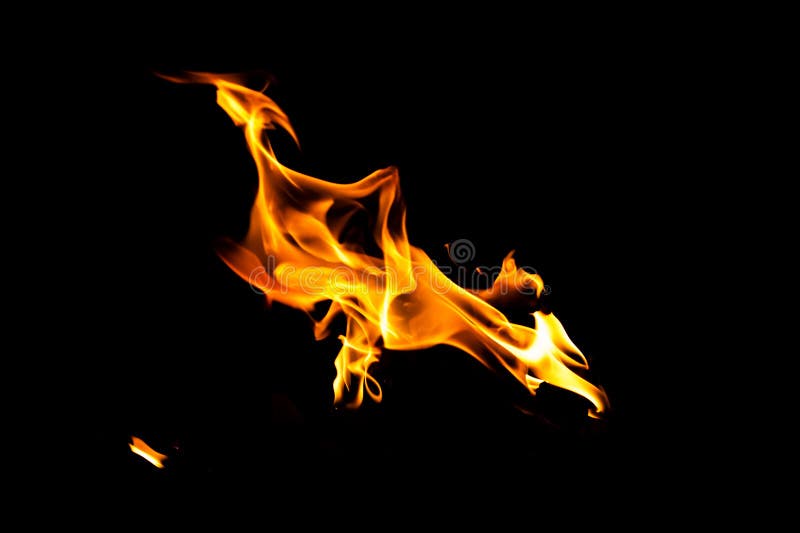 Fire Flame Texture. Burning Material Backdrop. Burn Effect Pattern ...