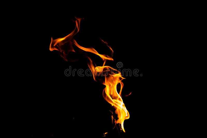Fire Flame Texture. Burning Material Backdrop. Burn Effect Pattern ...