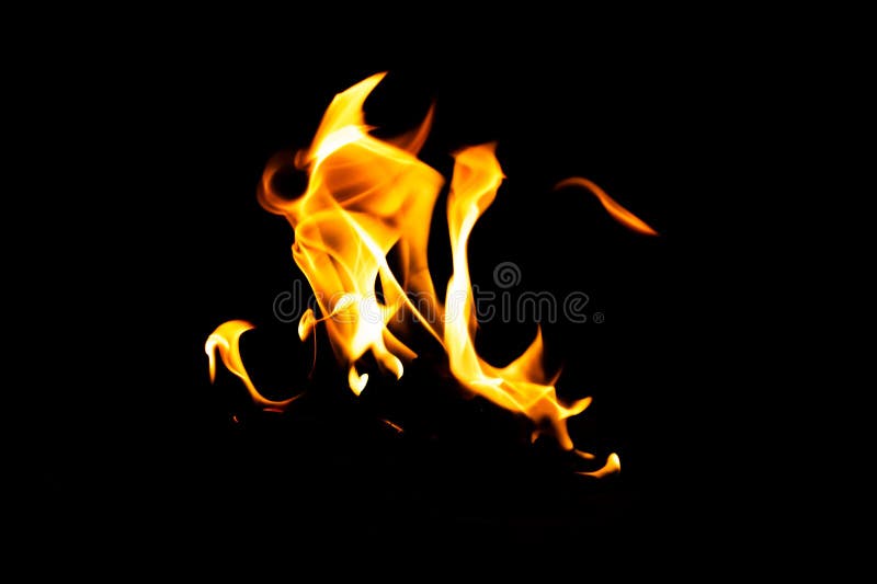 Fire Flame Texture. Burning Material Backdrop. Burn Effect Pattern ...