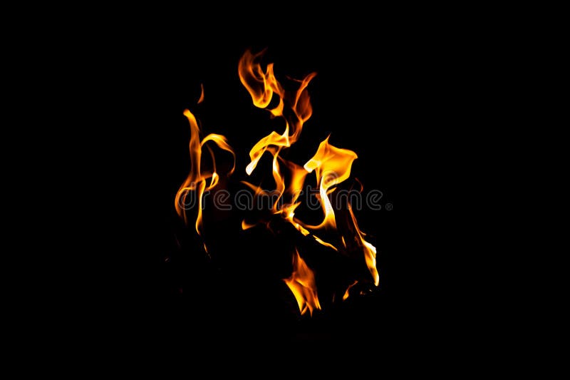 Fire Flame Texture. Burning Material Backdrop. Burn Effect Pattern ...