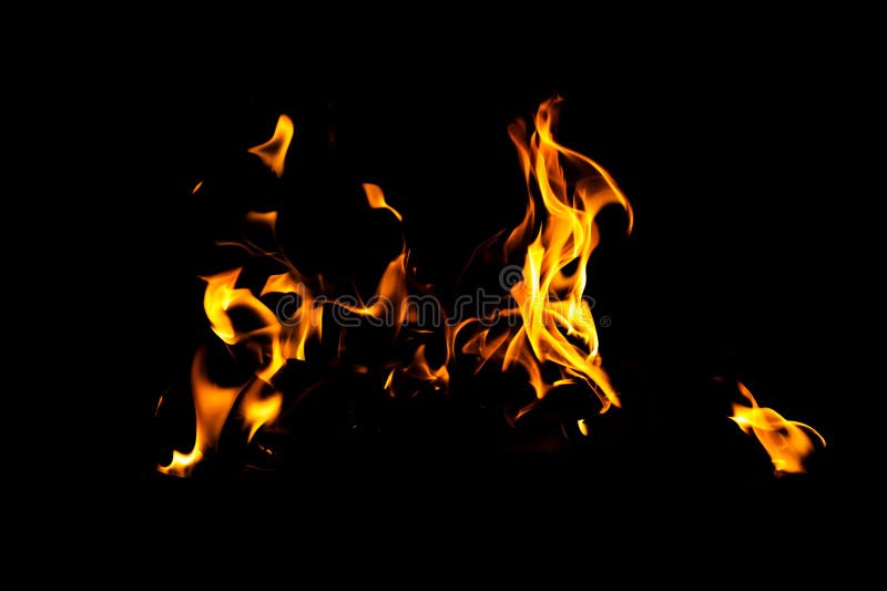 Fire Flame Texture. Burning Material Backdrop. Burn Effect Pattern ...