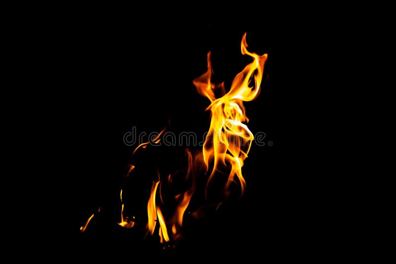 Fire Flame Texture. Burning Material Backdrop. Burn Effect Pattern ...