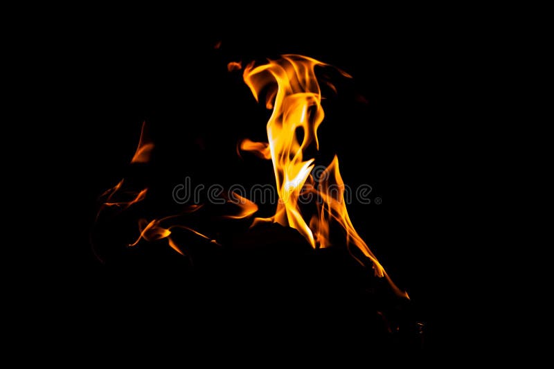 Fire Flame Texture. Burning Material Backdrop. Burn Effect Pattern ...