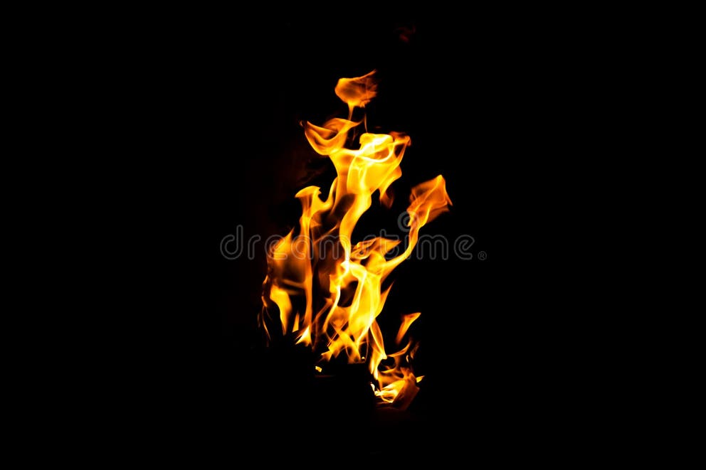 Fire Flame Texture. Burning Material Backdrop. Burn Effect Pattern ...