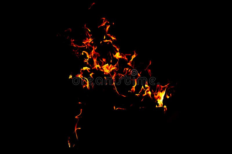 Fire Flame Texture. Burning Material Backdrop. Burn Effect Pattern ...